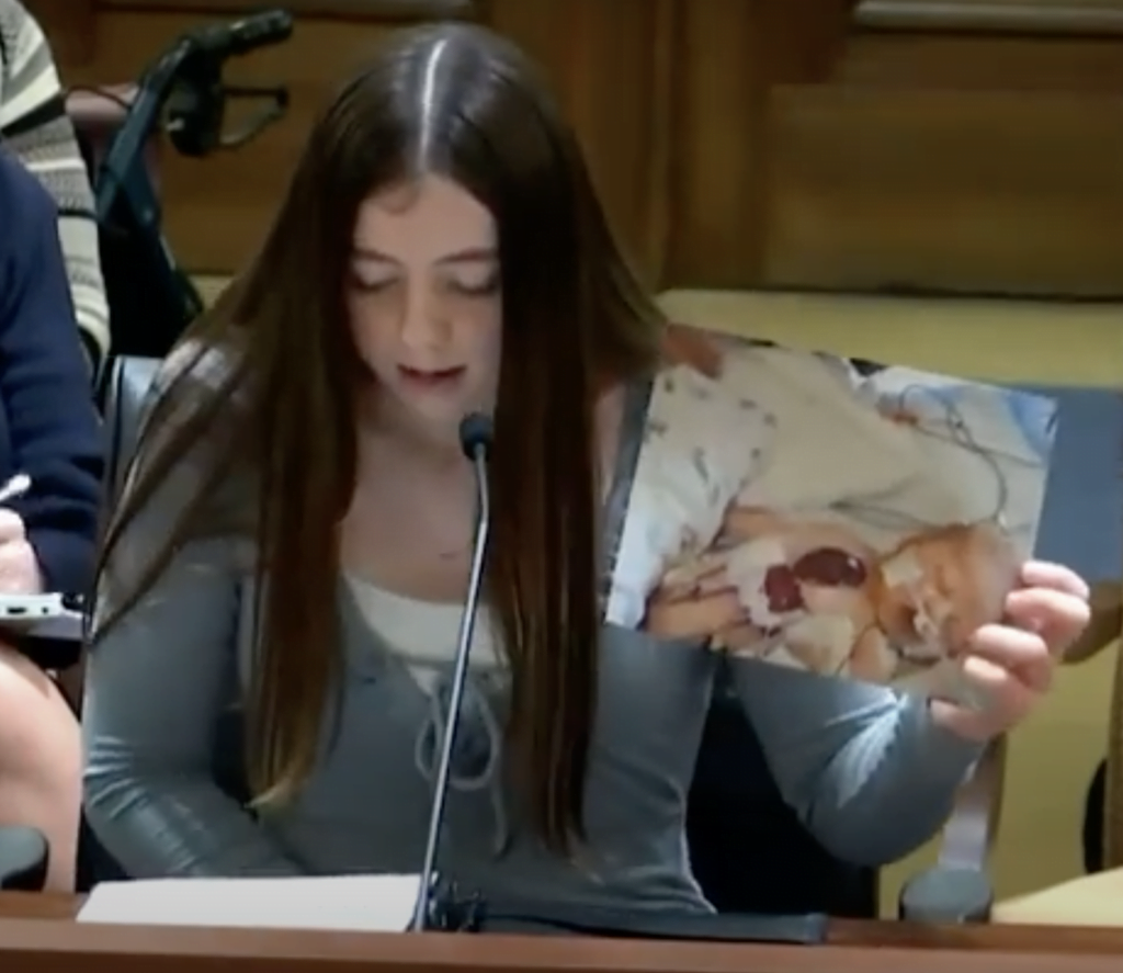 We ‘Have a Right to Life’: Teen Born With Three Heart Defects Testifies ...